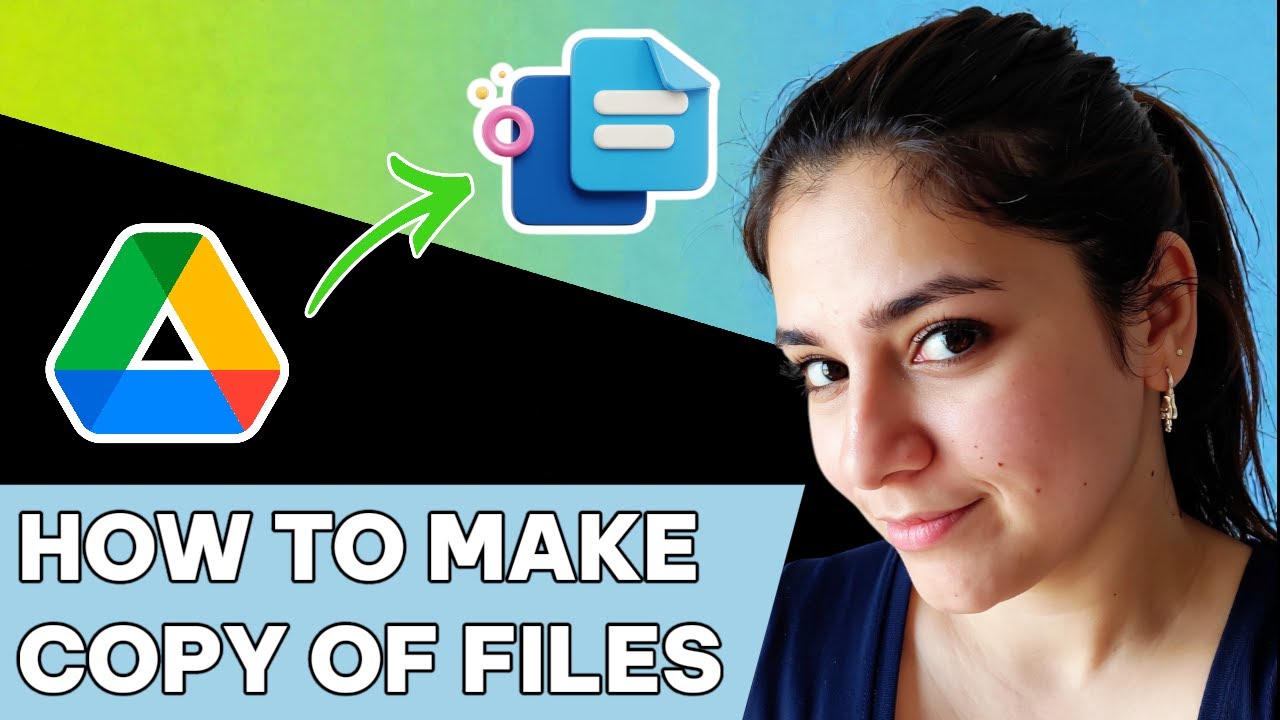 How to make a copy of files in Google Drive - YouTube