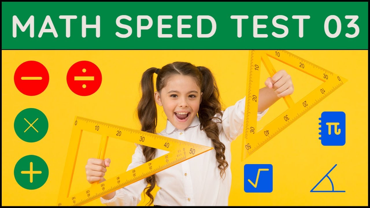 Fast Math Quiz: Test Your Calculation Speed! - YouTube