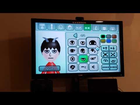 How to make a red devil mii - YouTube
