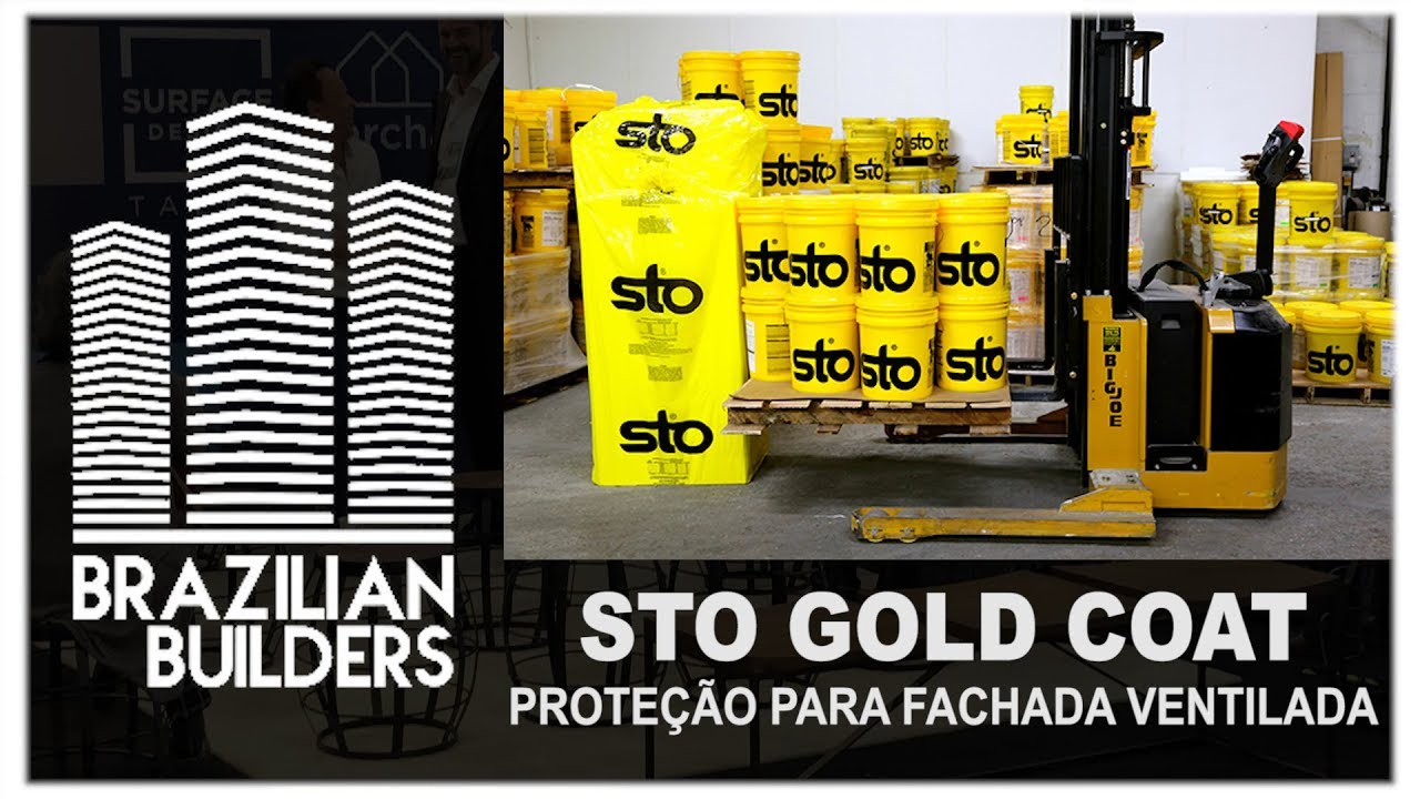 STO Gold Coat - Proteção para fachada ventilada - YouTube
