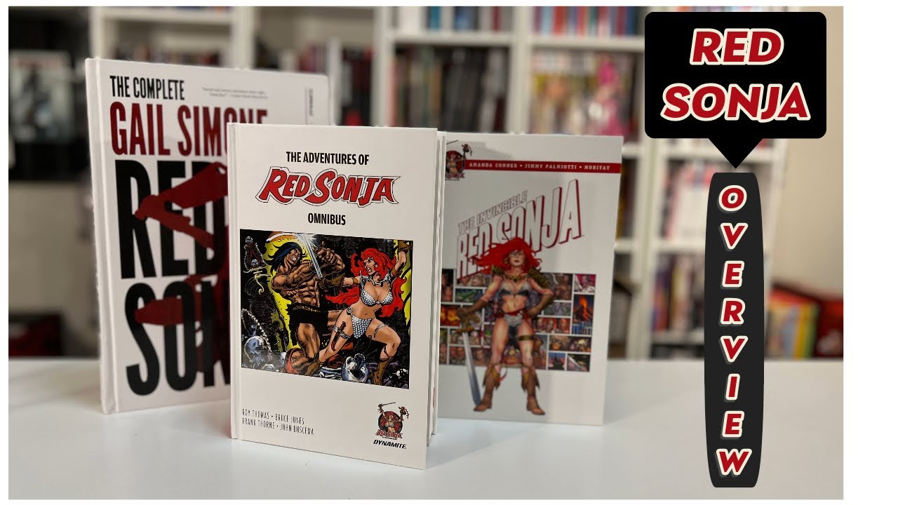 Adventures of Red Sonja, Invincible Red Sonja, Simone Red Sonja ...