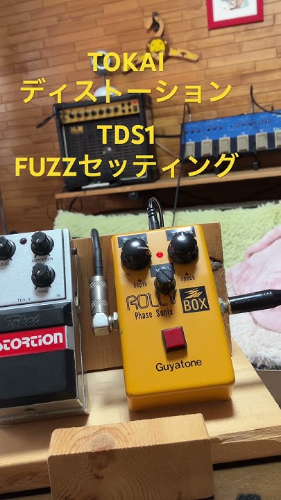 TOKAIディストーションTDS1でファズトーンを♪ #ギター #guitar #エフェクター#TOKAI#ディストーション#tds1 #yamahass700ex #弾いてみた#fuzz ...