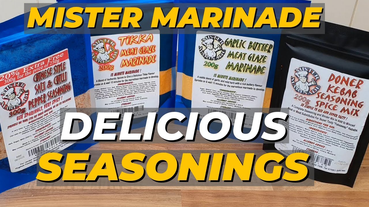 Delicious Mister Marinade Seasoning from Amazon | Air-fryer Chicken ...