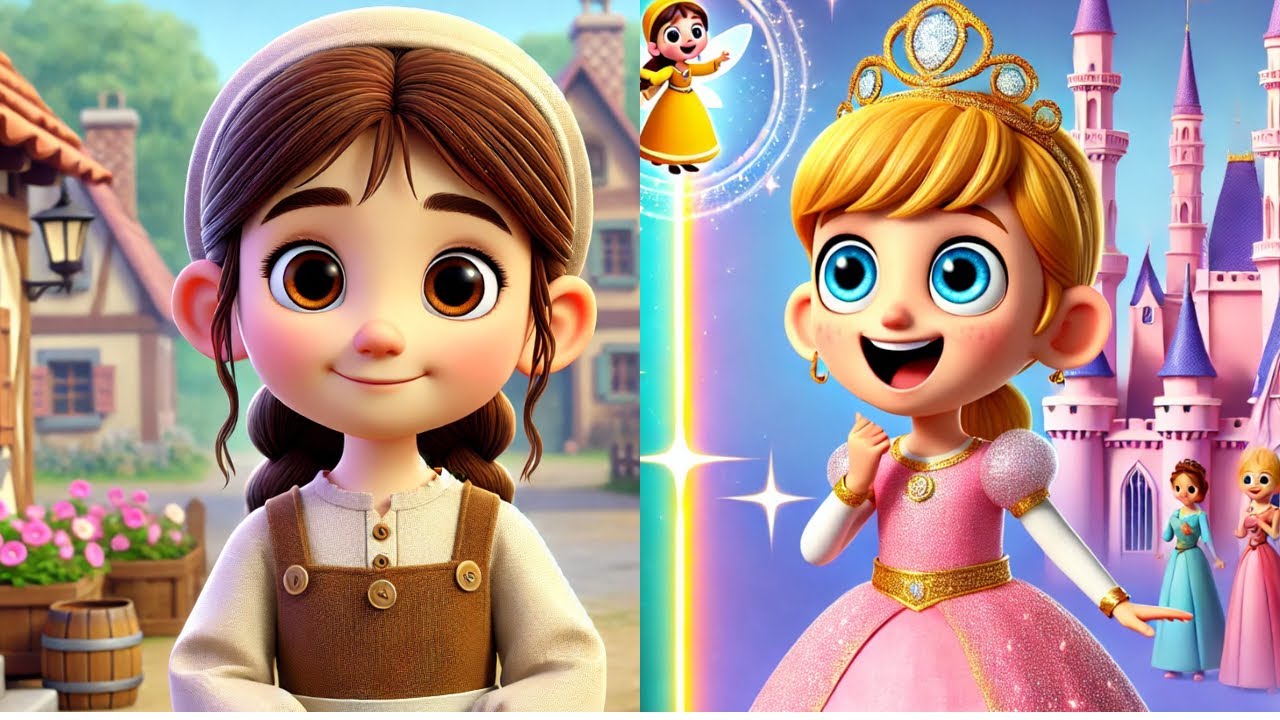 Royal Switch-Up: The Princess Who Became a Peasant! Fairy tales for ...