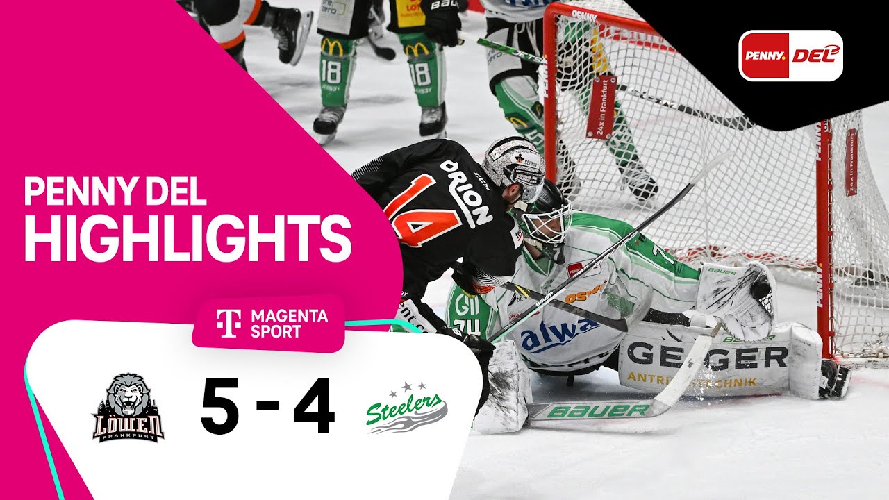 Löwen Frankfurt - Bietigheim Steelers | Highlights PENNY DEL 22/23 ...