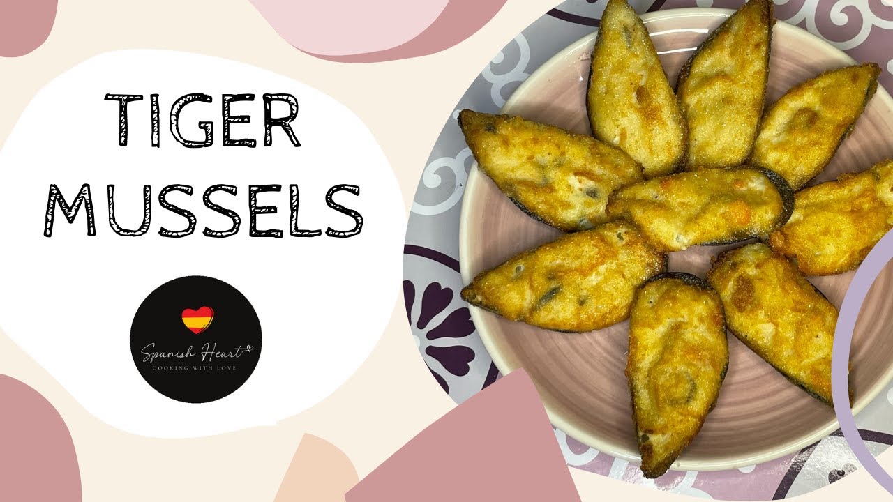 Spanish tiger mussels or mussels with bechamel – mejillones tigres o ...