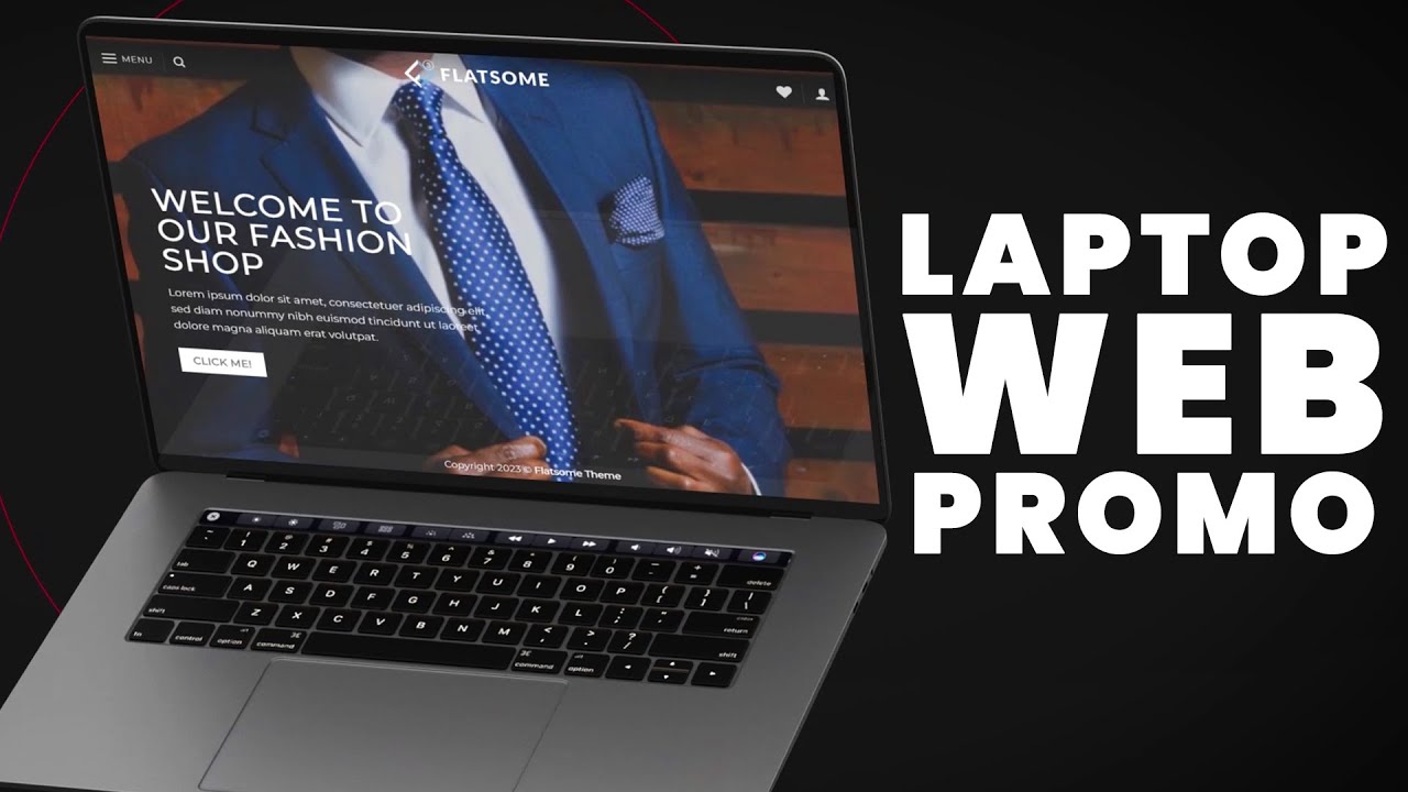 Website Promo - Laptop Website Promo 04 - Adobe After Effects ...