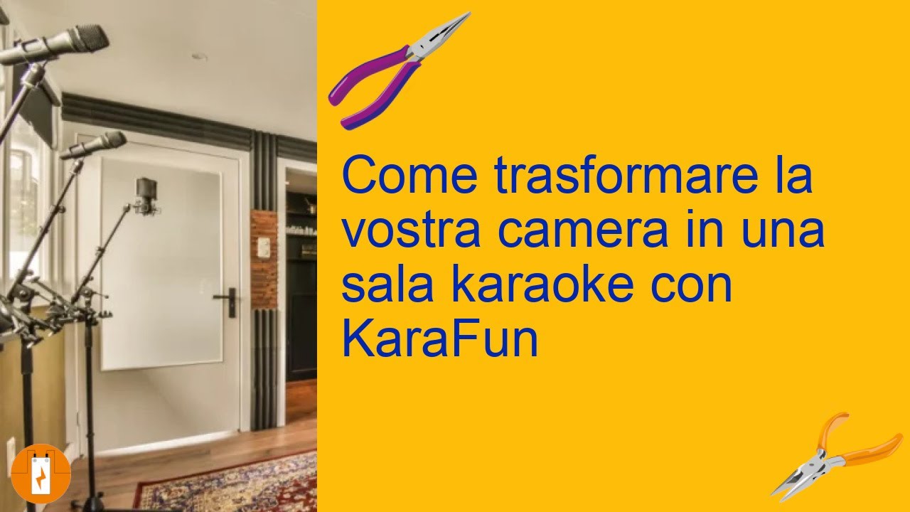 Come trasformare la vostra camera in una sala karaoke con KaraFun - YouTube