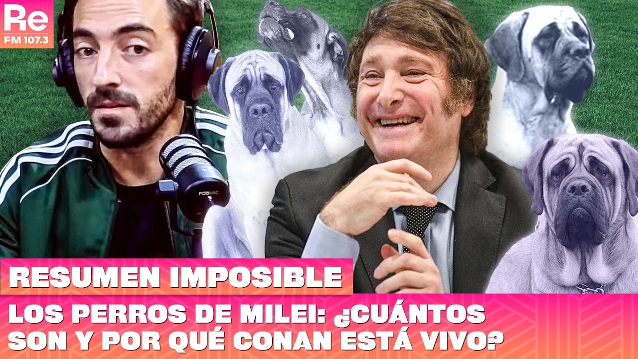 Los perros de Milei: ¿cuántos son y por qué Conan está vivo? | Resumen ...