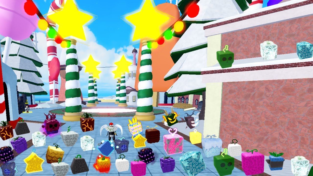 I Opened a Lot Of Presents In Blox Fruits! - YouTube
