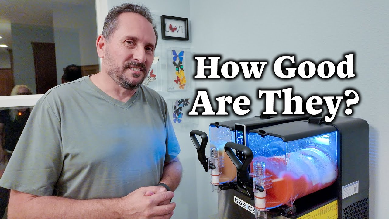 Home ICEE Machine Test: 4 Amazing Flavors Revealed - YouTube