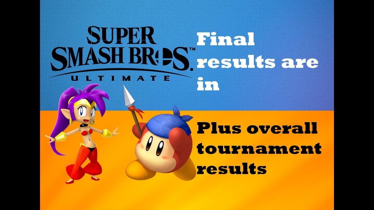 Shantae vs Bandana Dee RESULTS ARE IN | + entire tournament results ...