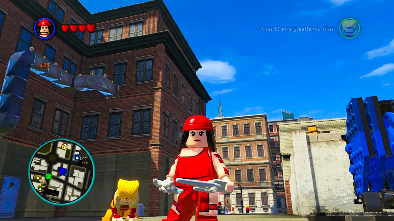 How To Unlock Elektra In Lego Marvel Super Heroes - YouTube