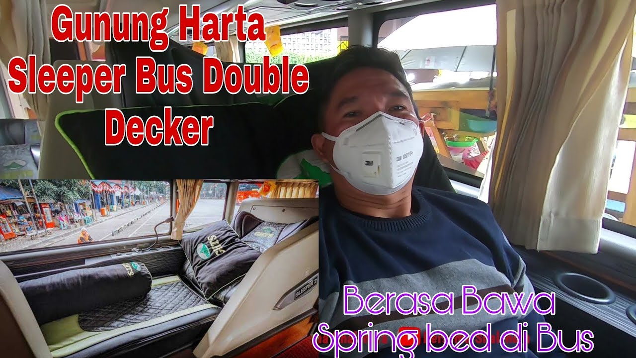 Berasa SULTAN ‼️Bus Sleeper FIRST CLASS Double Decker MALANG-JAKARTA ‼ ...