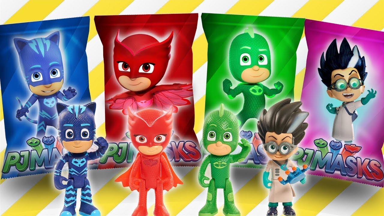 Learning Colors With Pj Masks - Wrong Heads - YouTube