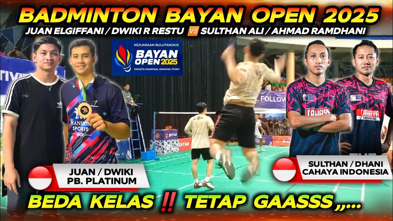 BEDA KELAS ‼️ TETAP GAASSS || JUAN / DWIKI 🆚 SULTHAN ALI / RAMDHANI ↔️ ...