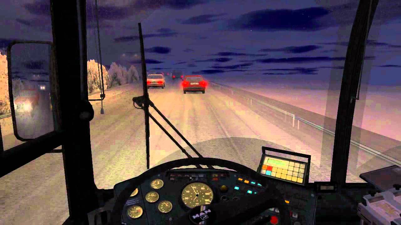 OMSI: Map Sonnenfelde Autobahn-Test - YouTube