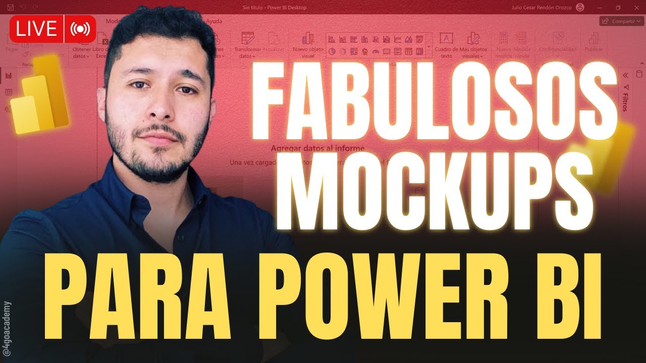 🔴 Creando fabulosos mockups para tus Tableros en Power BI - YouTube
