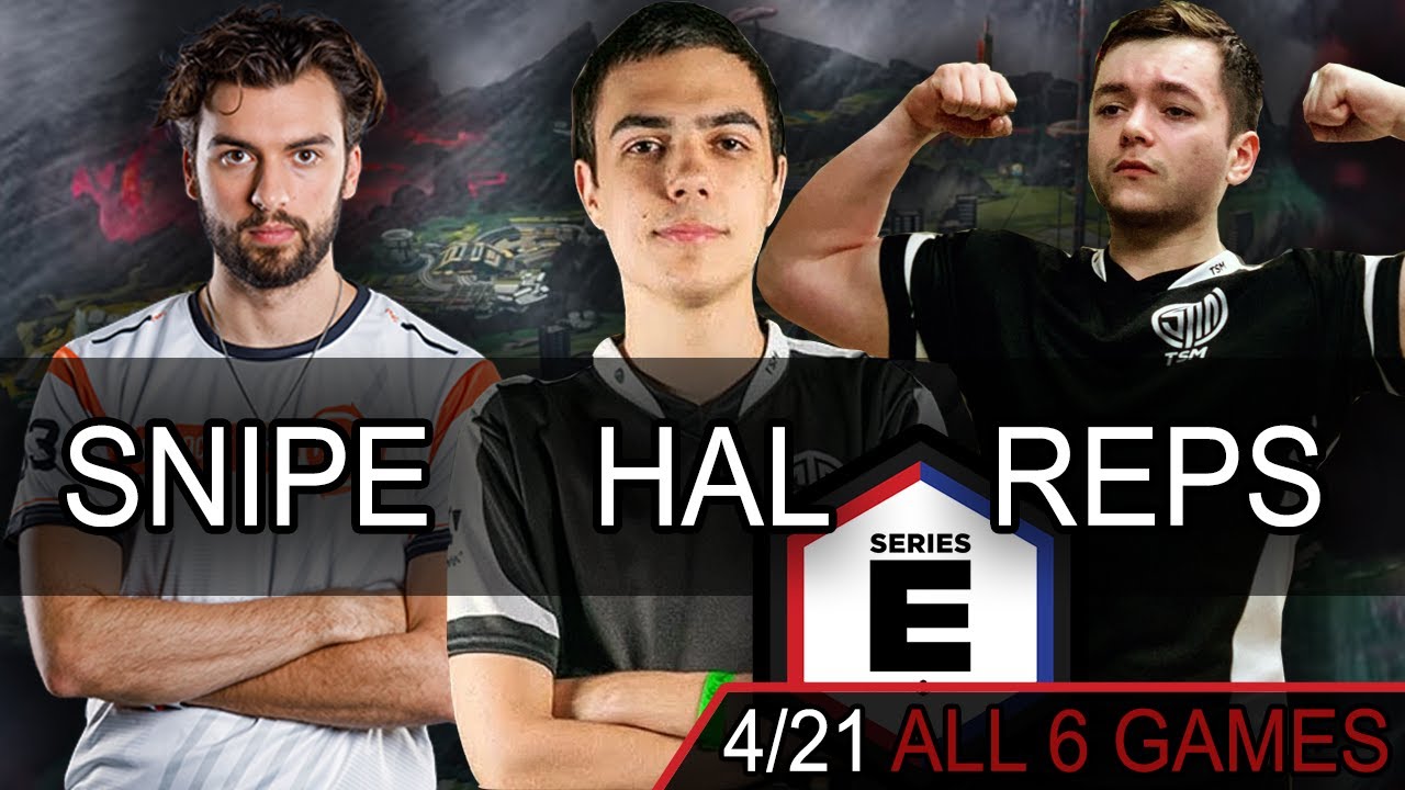 TSM ImperialHal, Snip3down, and Reps [All 6 games from E Sports Arena ...