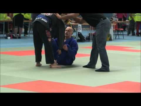 BJJ RM 2012 herrar -70kg final Olle Råberg vs Robert Isaksson Feustel ...