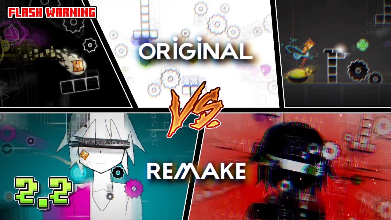 Girl A - Original vs Remake [Comparison] | Geometry Dash 2.2 - YouTube