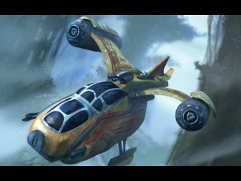 Star Wars X-wing- Auzituck Gunship