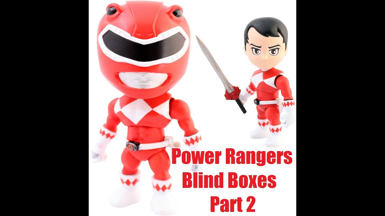 Power Rangers Blind Boxes Part 2 - YouTube