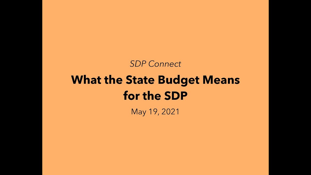 What The State Budget Means for the Self-Determination Program - YouTube