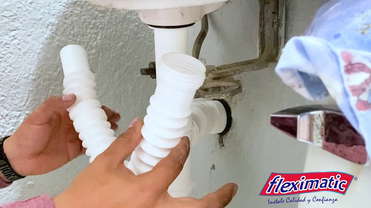 Cómo instalar un céspol para lavabo zero fugas con push - YouTube