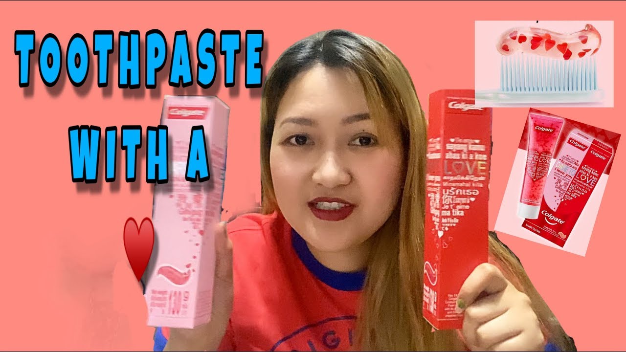 Colgate Dare To Love Toothpaste | Heart Toothpaste - YouTube