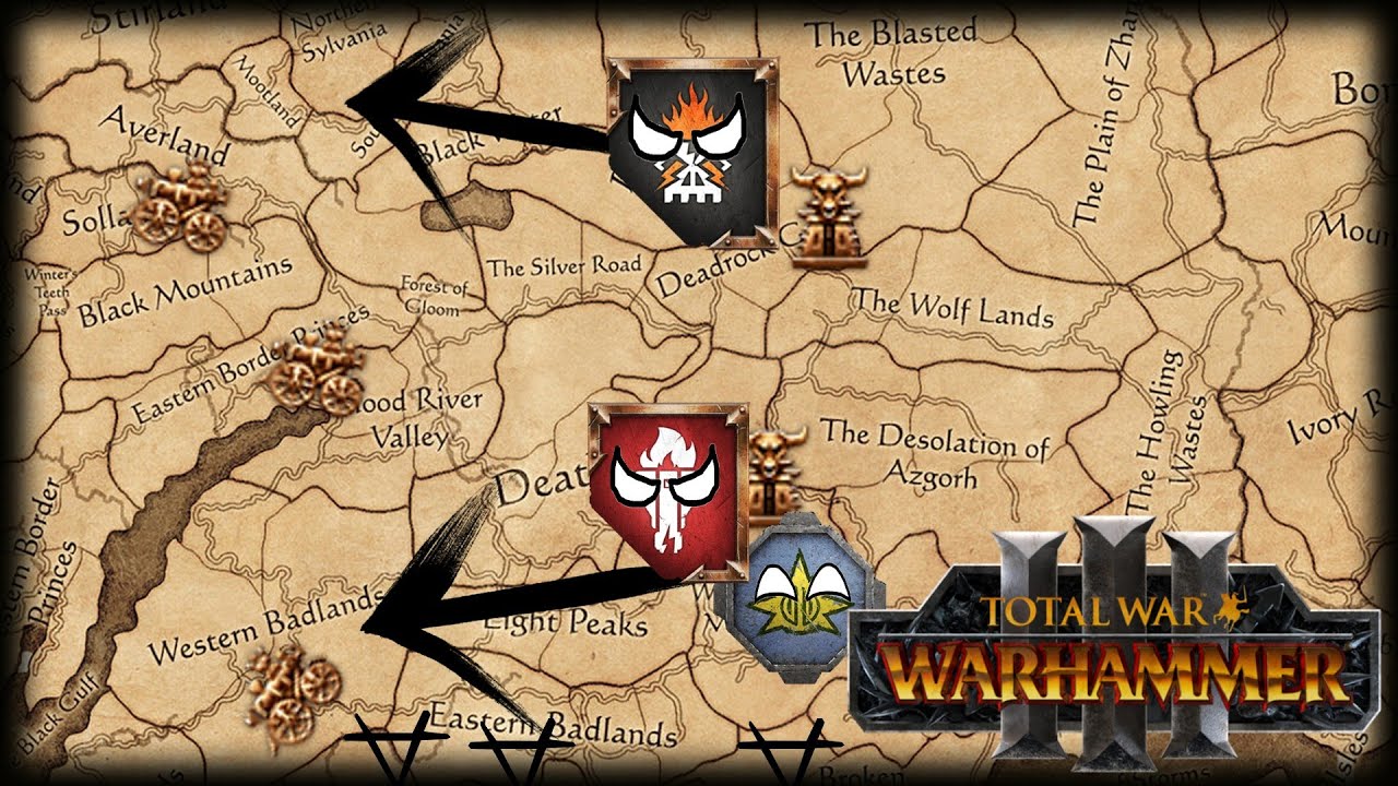 The Fall of the Chaos Dwarfs -Warhammer 3 Multiplayer - YouTube