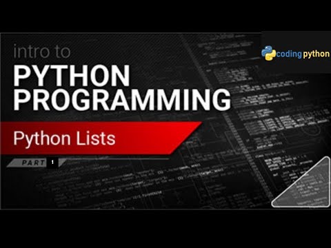 Python List intro ! Python for beginners Introduction (Part-1) - YouTube