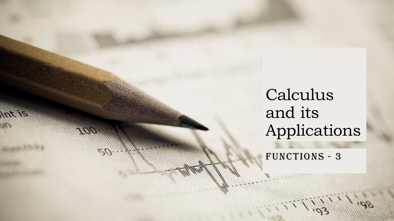 Piecewise defined functions| Increasing and Decreasing functions - Lec ...