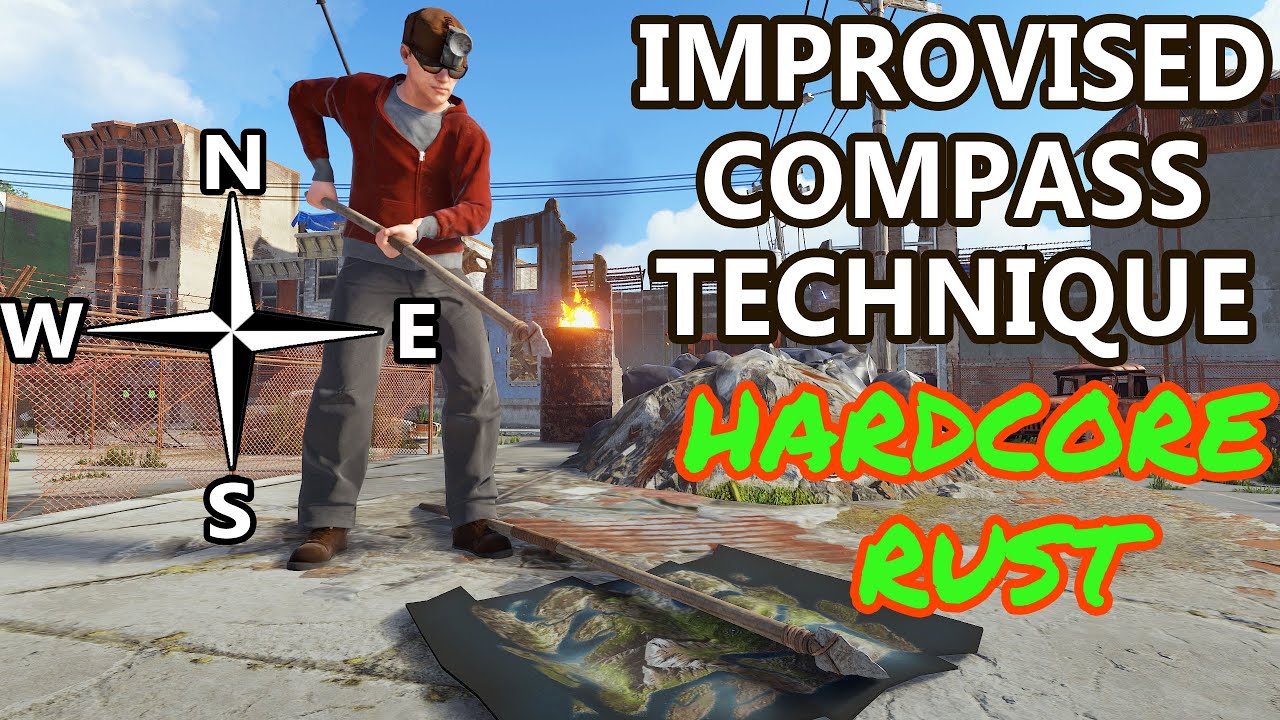 MICRØ's Improvised Compass Technique for Hardcore Rust - YouTube