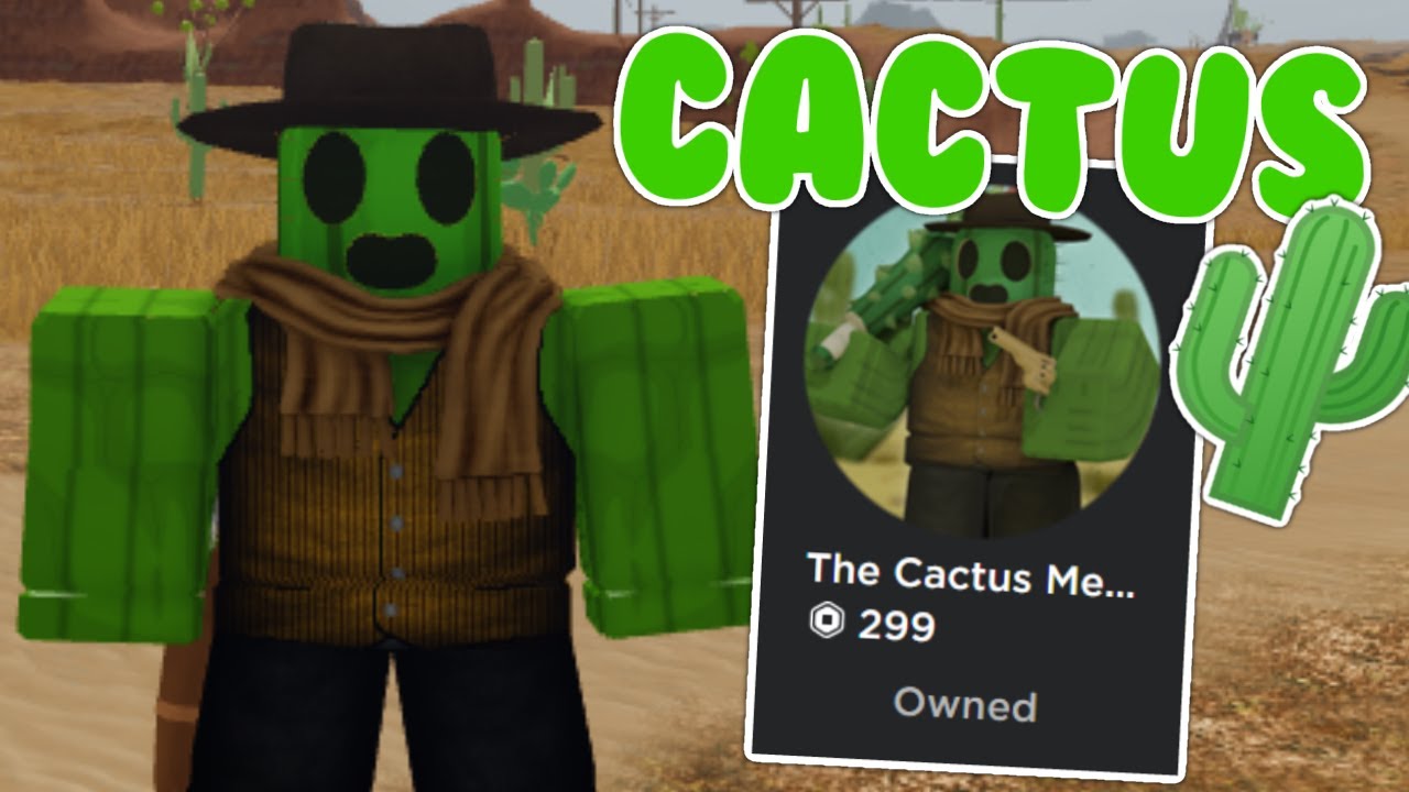 Becoming the CACTUS MENACE in Roblox Westbound! - YouTube