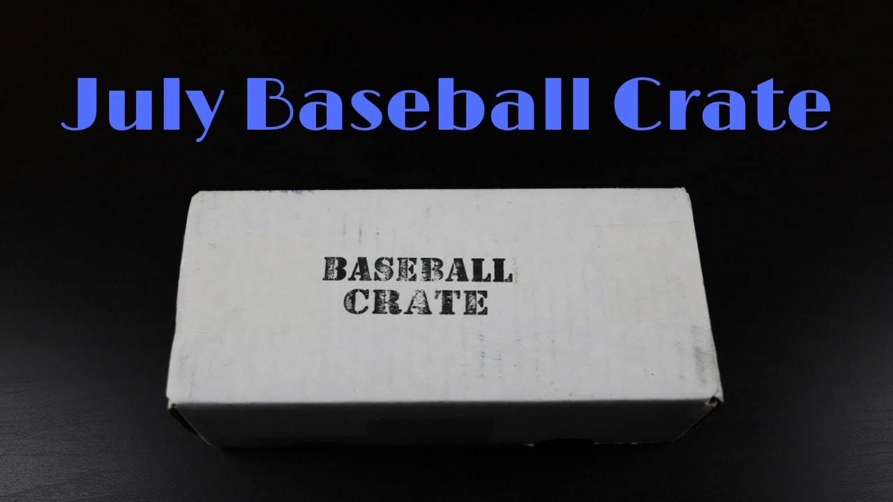 Opening the July Baseball Crate - YouTube