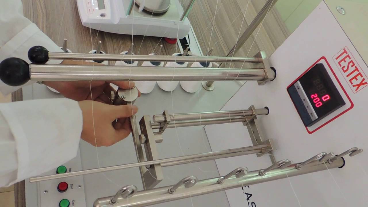 TY360 wrap reel and TY361 Yarn Count Tester - YouTube