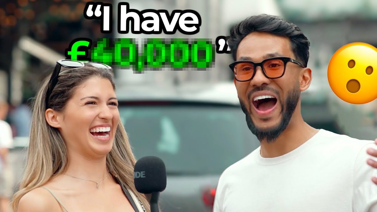 Asking Londoners how much money they have - YouTube