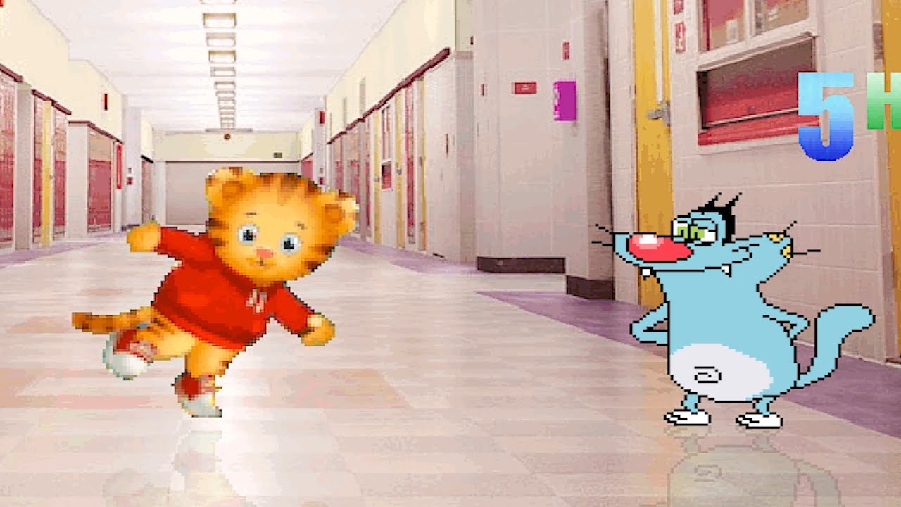 DANIEL TIGER vs OGGY | BEST OF 3 - YouTube