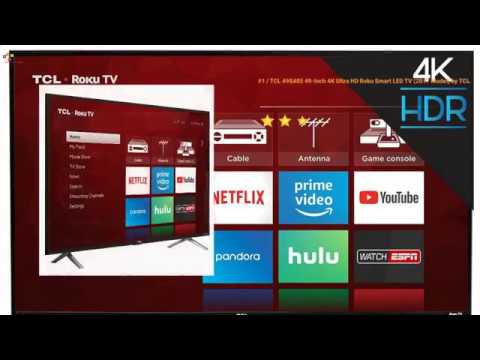 Roku tcl 49s405 49-inch 4k ultra hd - Best & Least Expensive! - YouTube