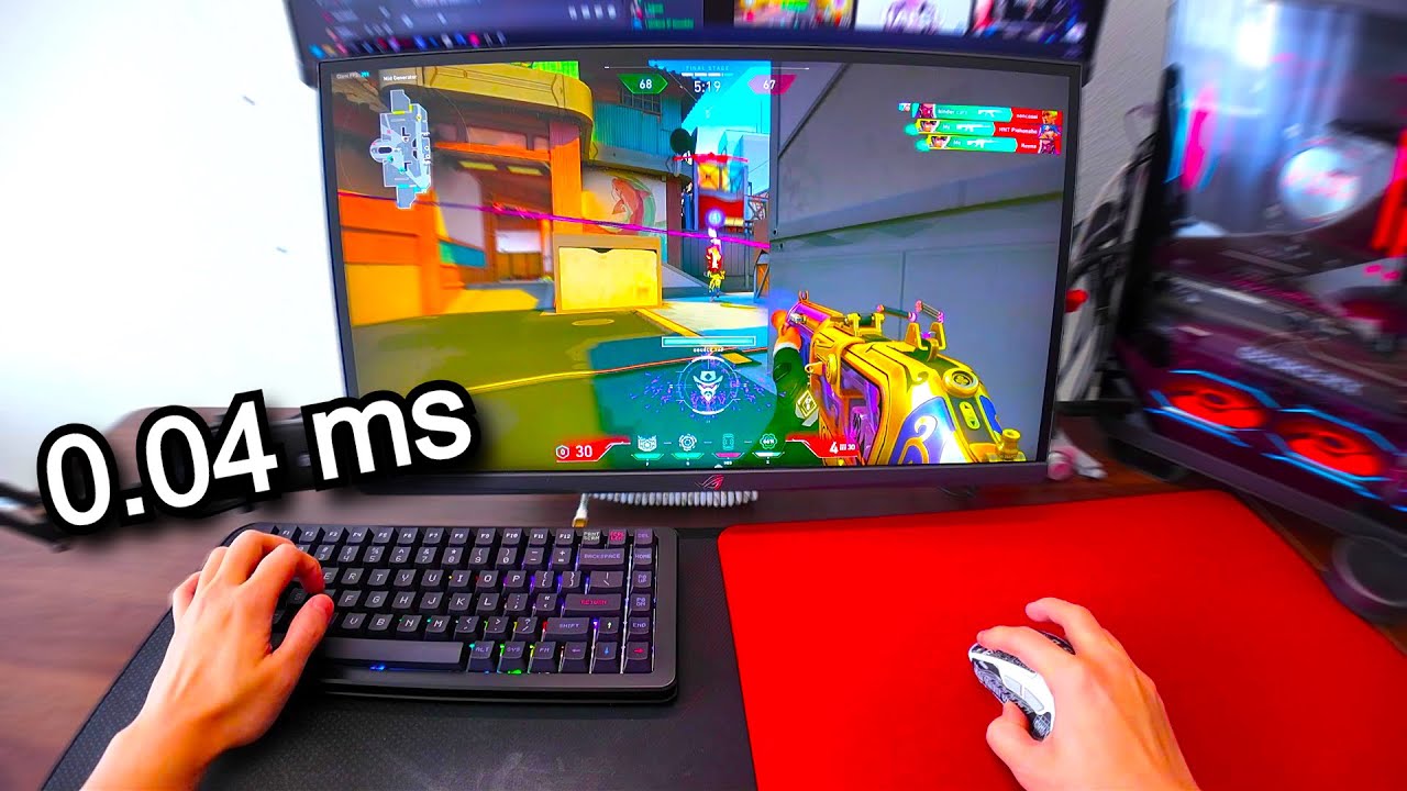 This Keyboard is Just TOO Fast - YouTube
