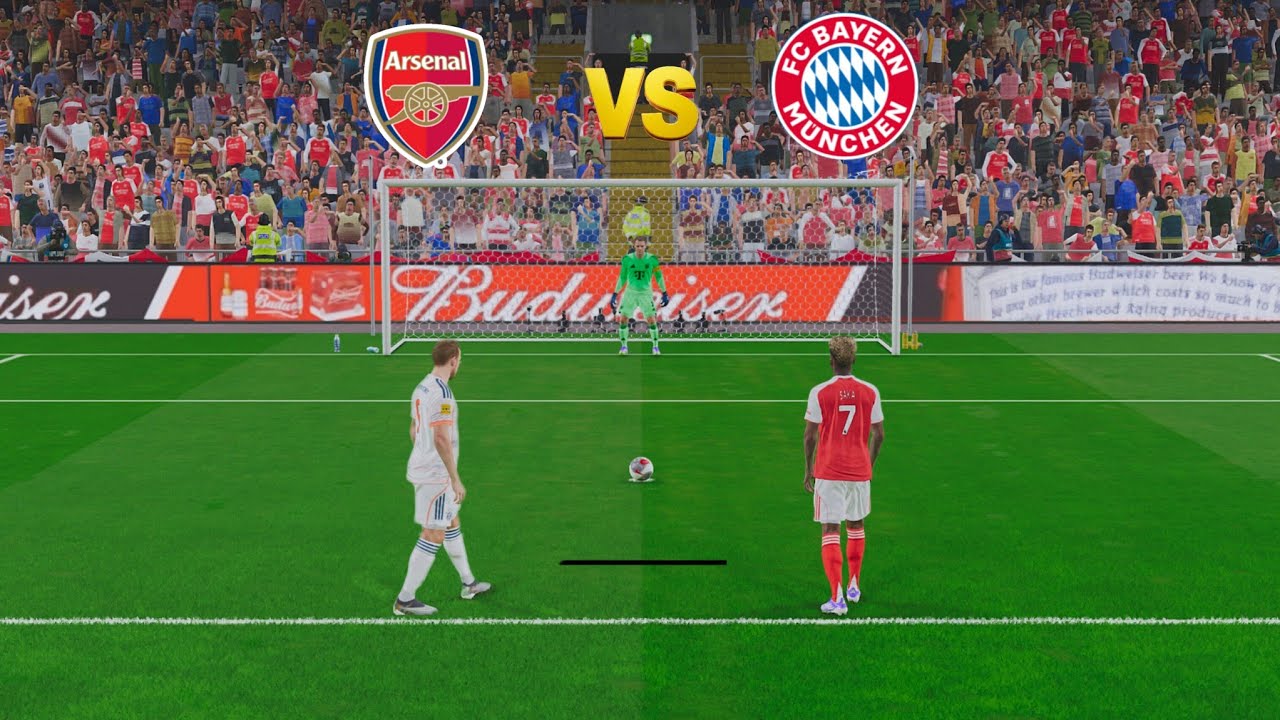Arsenal vs Bayern München Penalty Shootout | Champions League ...