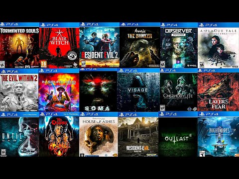 Top 20 Best PS4 HORROR Games