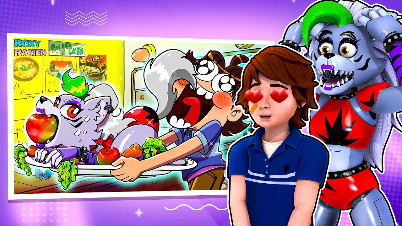 TRY Not To LAUGH at DELICIOUS Roxanne Wolf with Gregory - YouTube