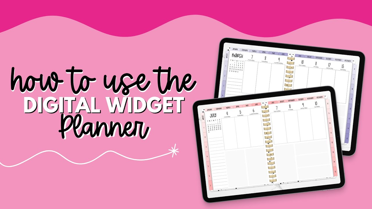 How To Use The Widget Planner - YouTube