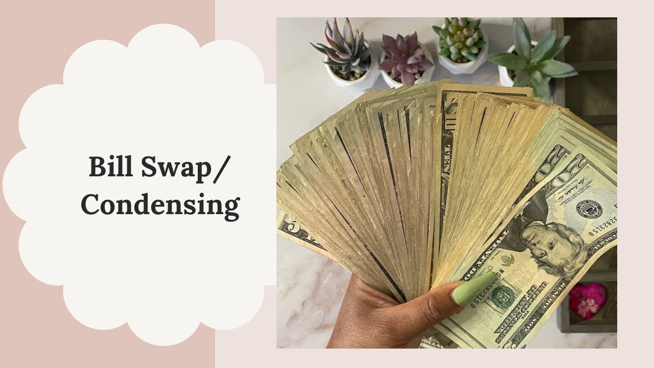 Bill Swap/Bill Condensing/ Happy Mail/ Unstuffing OVER $1,800 - YouTube