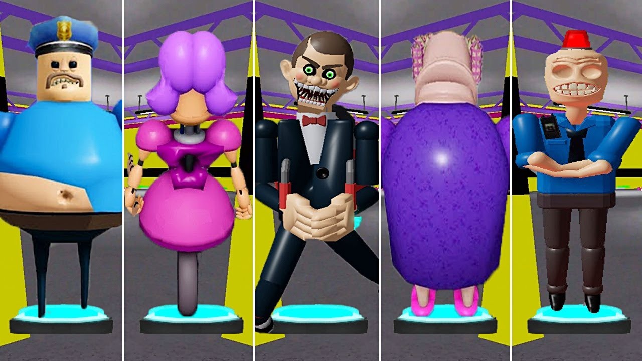 What is Happen If I Become All Scary Obby From PlatinumFalls In Barry ...