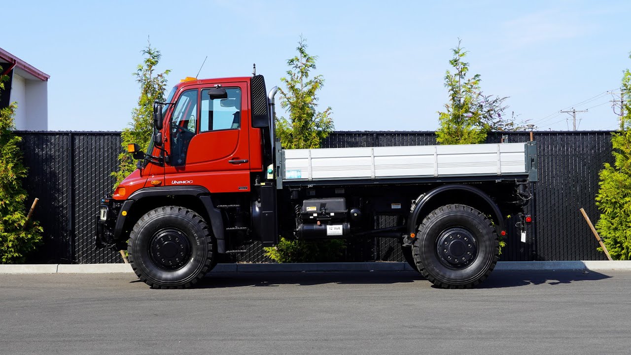 2004 Mercedes-Benz Unimog U500 Variopilot Steering System - YouTube