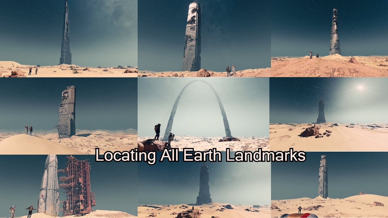 Locating All Earth Landmarks - Starfield - YouTube