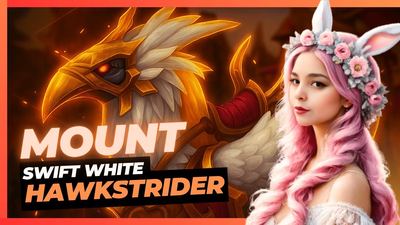 Swift White Hawkstrider de Magisters' Terrace (Isle Of Quel'Danas) - WoW LK (3.3.5a) - YouTube